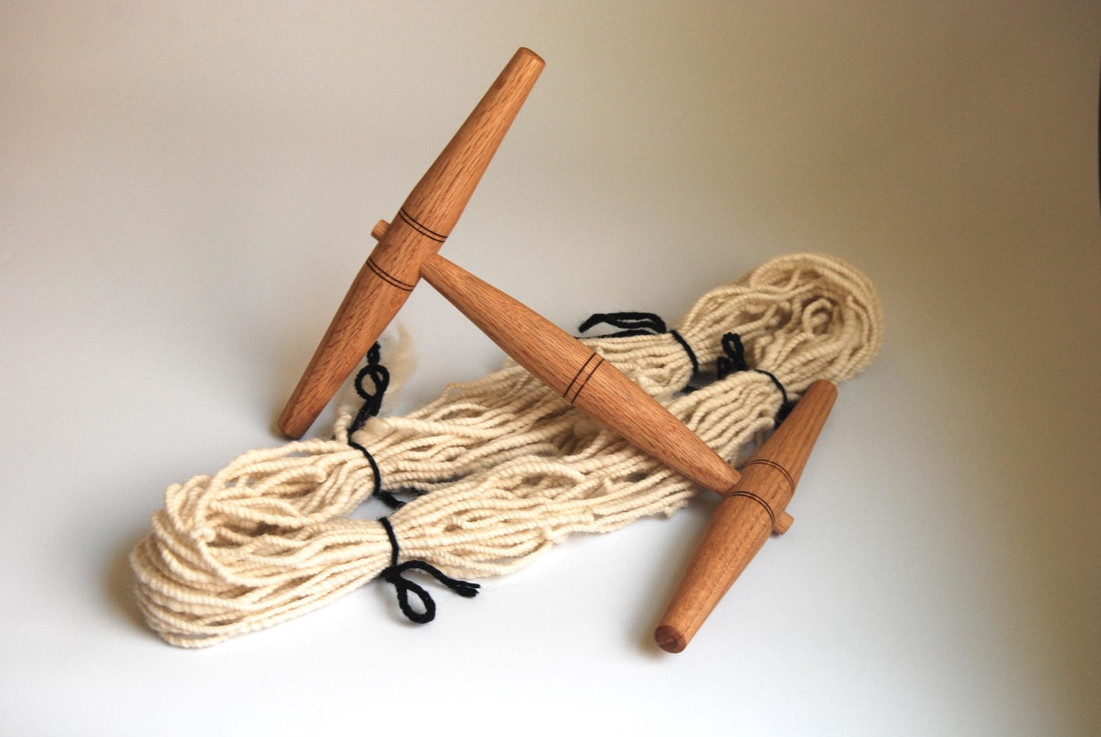 Handmade Niddy Noddy - Mini Noddy - Made Out of Oak - Approximately 1 ...