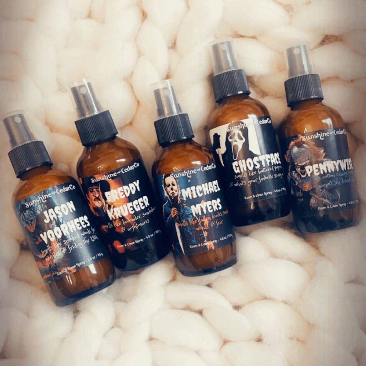 Horror Room Spray Horror Gifts Horror Character Room Spray - Etsy