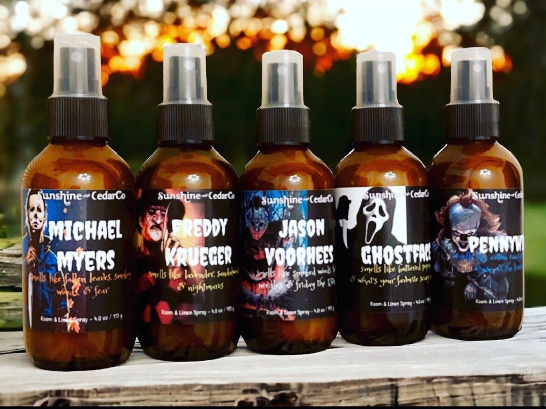 Horror Room Spray, Horror Gifts, Horror Character Room Spray Gift Set ...