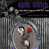 Goth Stitch-a-long Temperature Neatobats 2023 PDF Gothic Cross Stitch ...