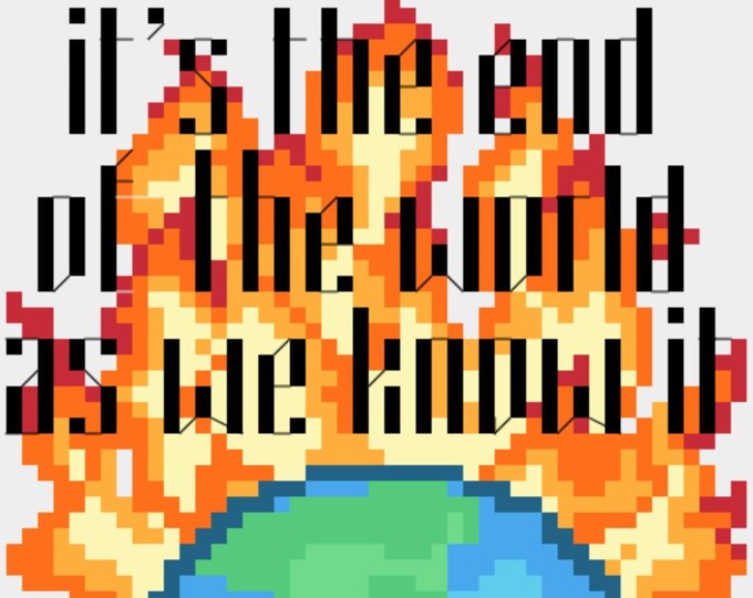 It's the End of the World as We Know It and I Feel Fine - Etsy