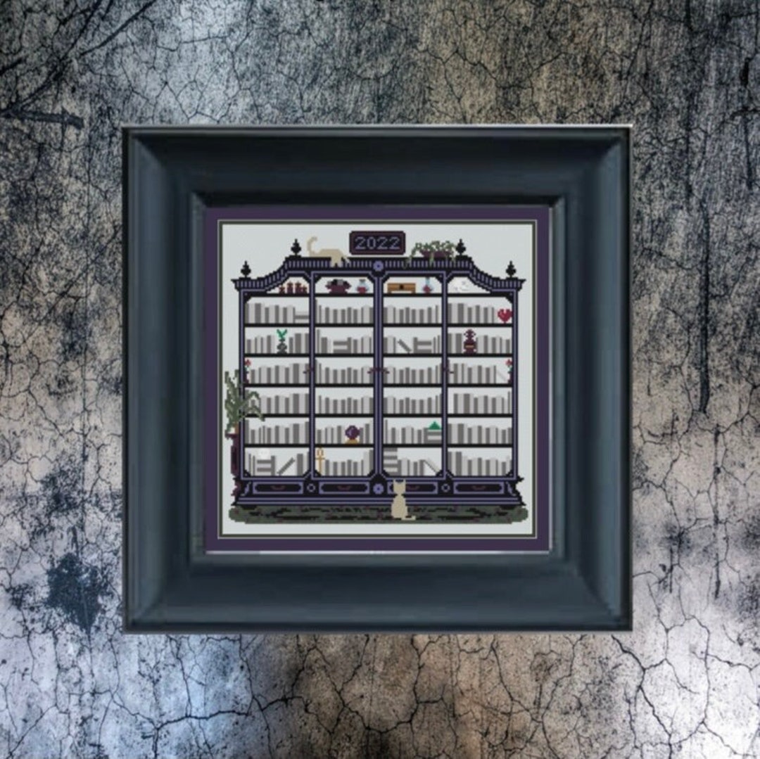 Goth Stitch-a-long Temperature Cabinet 2025 PDF Gothic Cross Stitch ...