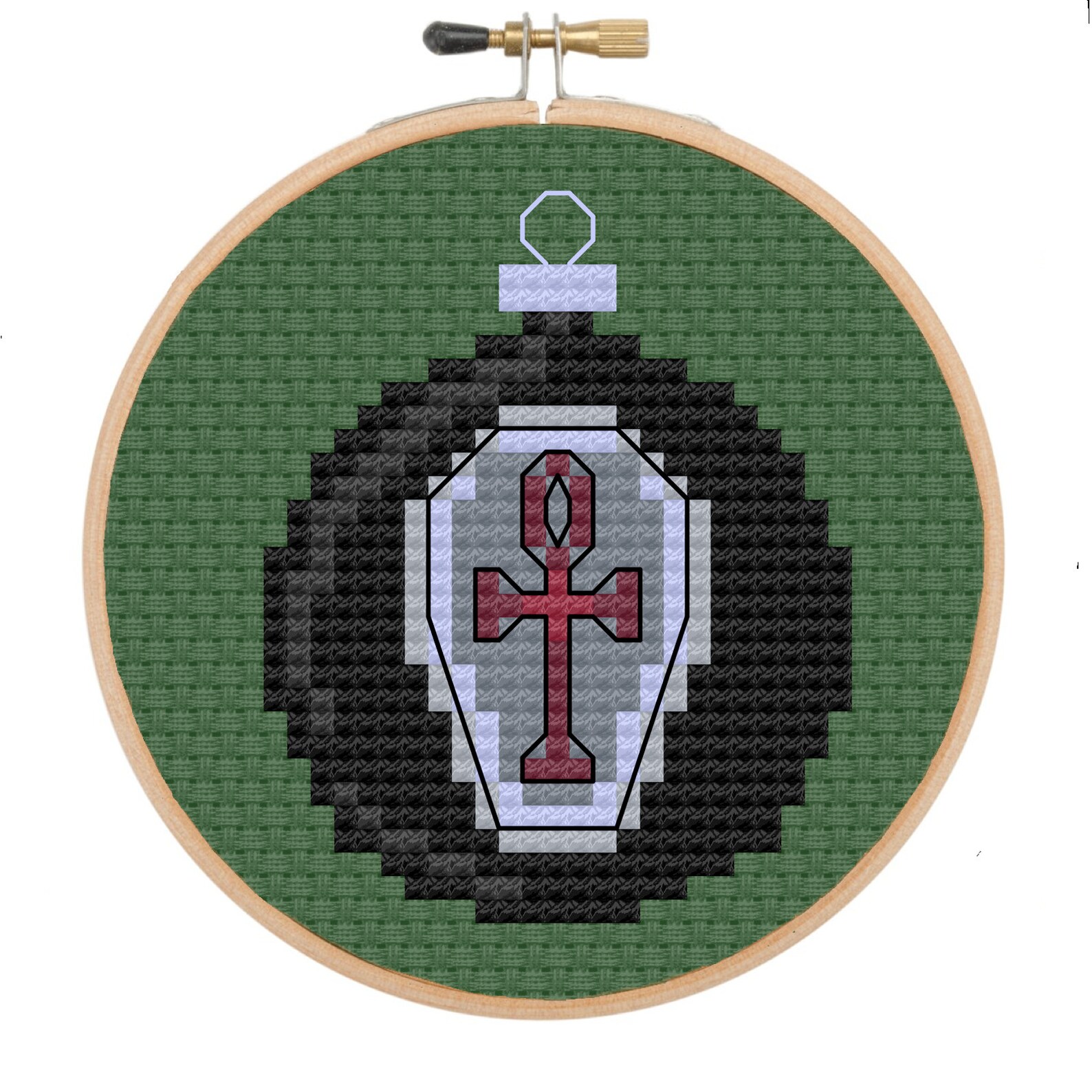 4 Gothmas Tree Cross Stitch DIY Individual Plastic Canvas - Etsy