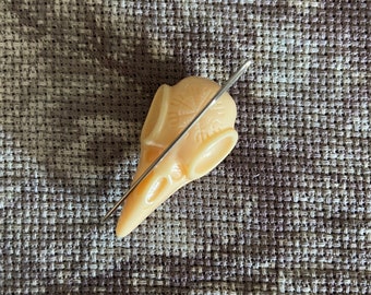 Handmade Baroque Framed Rose Goth Needleminder Protect Your Cross ...