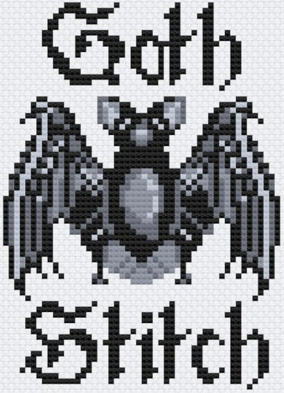 Plastic Canvas Stabby Hobby Haunted Cottage Core Fae Goth Haunted ...