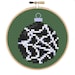 4 Gothmas Tree Cross Stitch DIY Individual Plastic Canvas Ornaments to ...