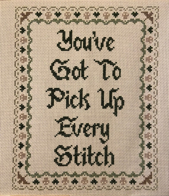 Plastic Canvas Stabby Hobby Haunted Cottage Core Fae Goth Haunted ...