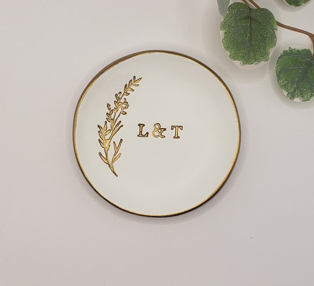 Personalized Wedding Ring Dish/handmade Gift/gift for the Bride ...