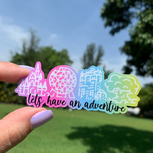 WDW Castle Sticker Magic Kingdom Sticker Disney Castle | Etsy