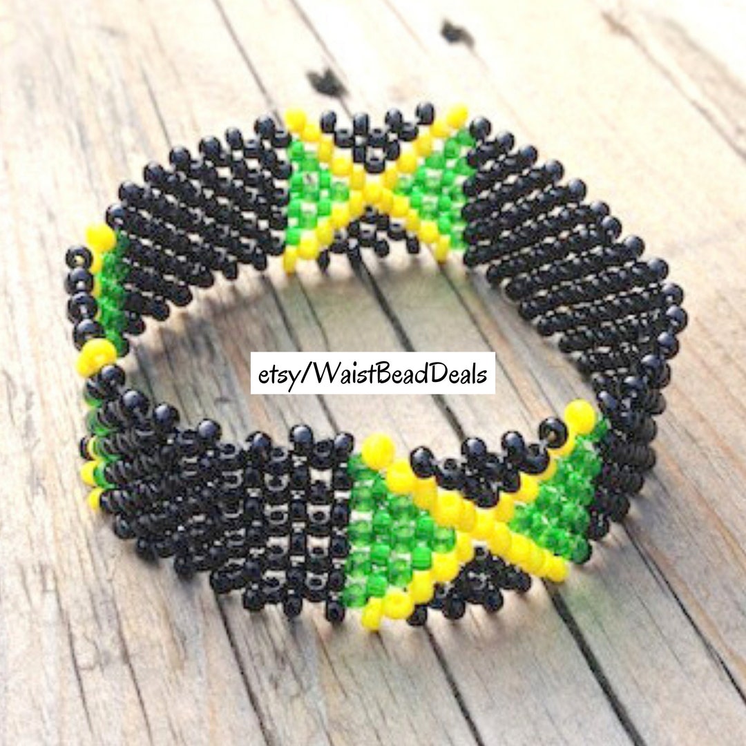 JAMAICA Bracelet, Masai Jewelry, Kenya Jewelry, Kenya Bracelet, Zulu ...
