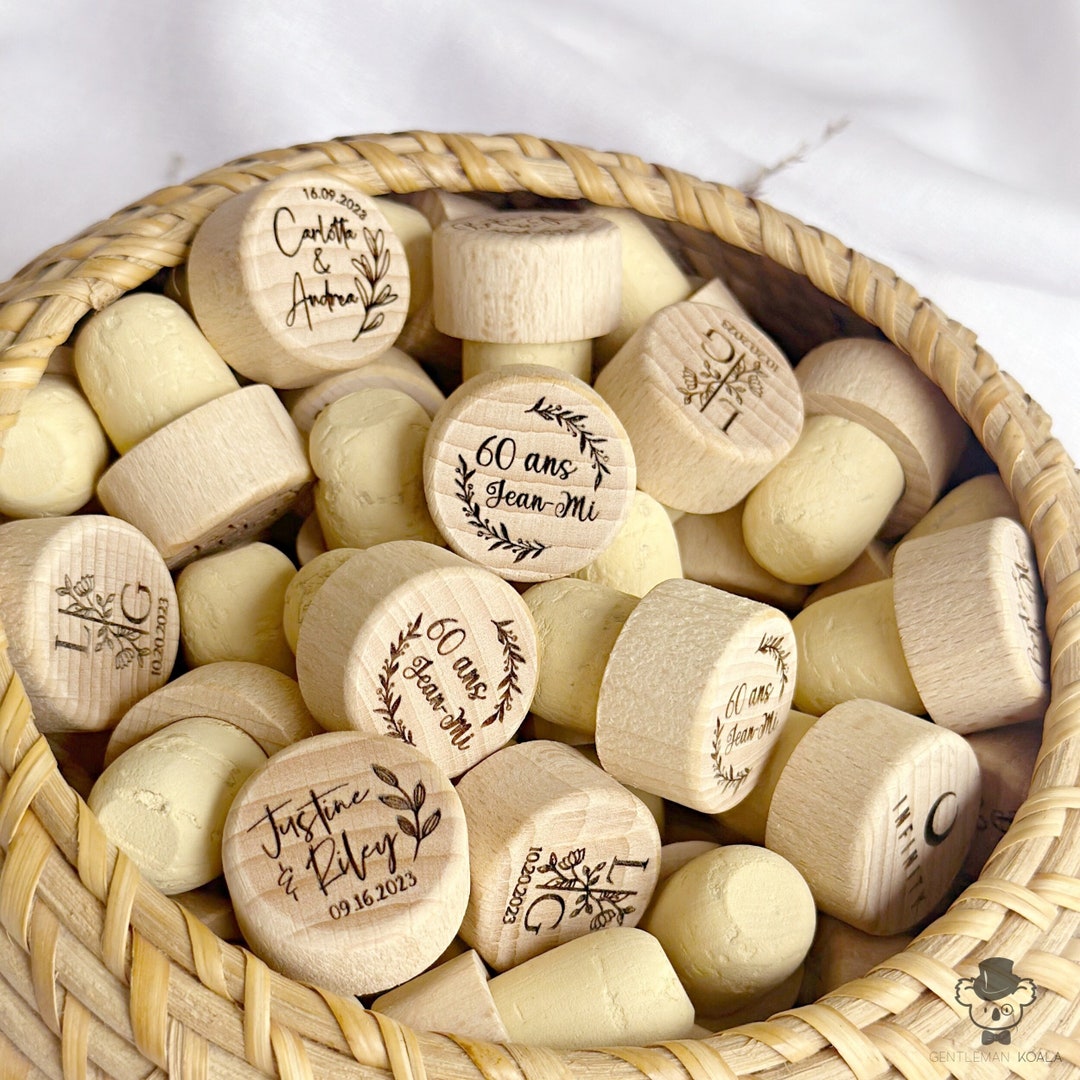 Bouchon de bouteille de vin de verdure, liège de vin, faveurs de ...