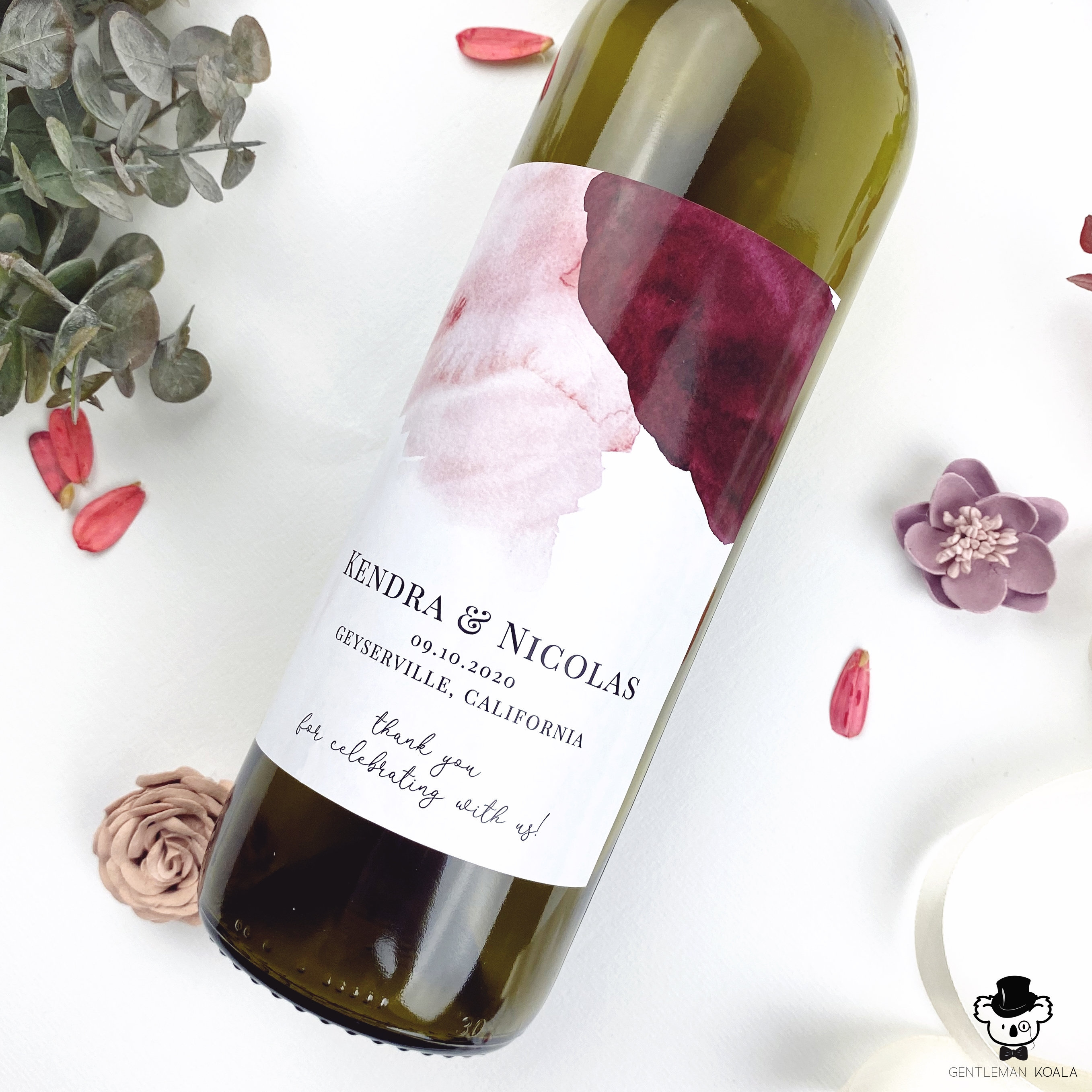 Etiqueta de botella de vino personalizado pegatina de vino de | Etsy Etiqueta de botella de vino personalizado pegatina de vino de | Etsy