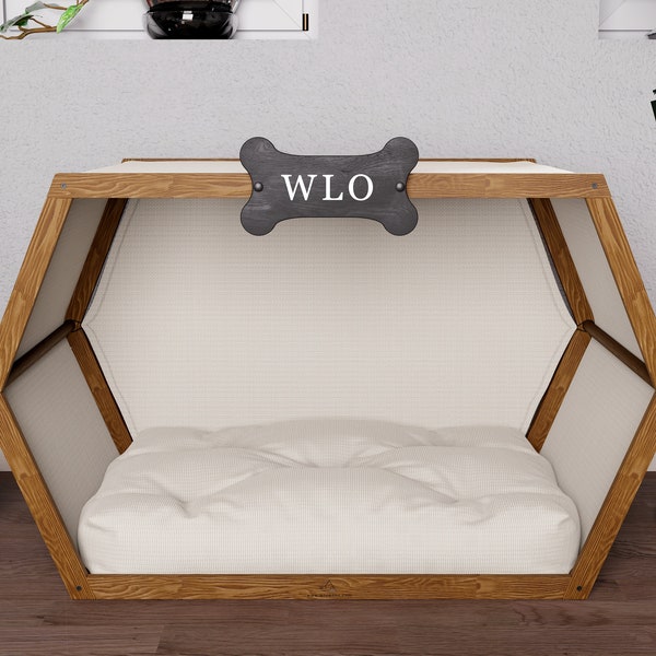 Wlo Wood Dog House - Etsy