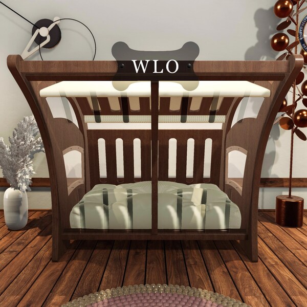 Wlo Wood Dog House - Etsy