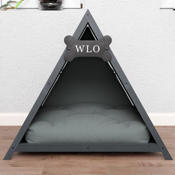 Wlo Wood Dog House - Etsy