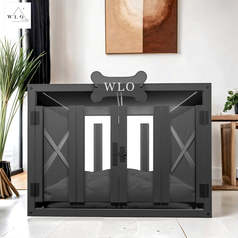 Wlo Wood Dog House - Etsy