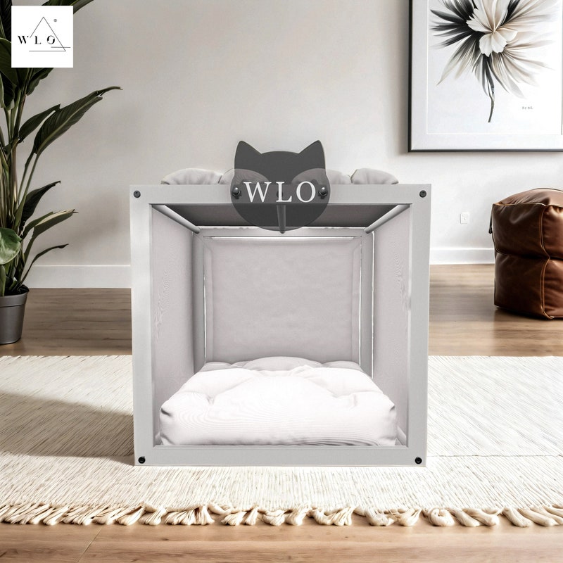 Wlo Wood Dog House - Etsy