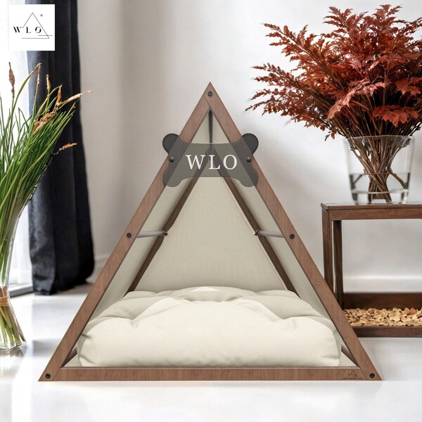 Wlo Wood Dog House - Etsy