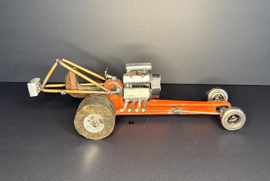 Dragster Handmade Metal Art - Etsy