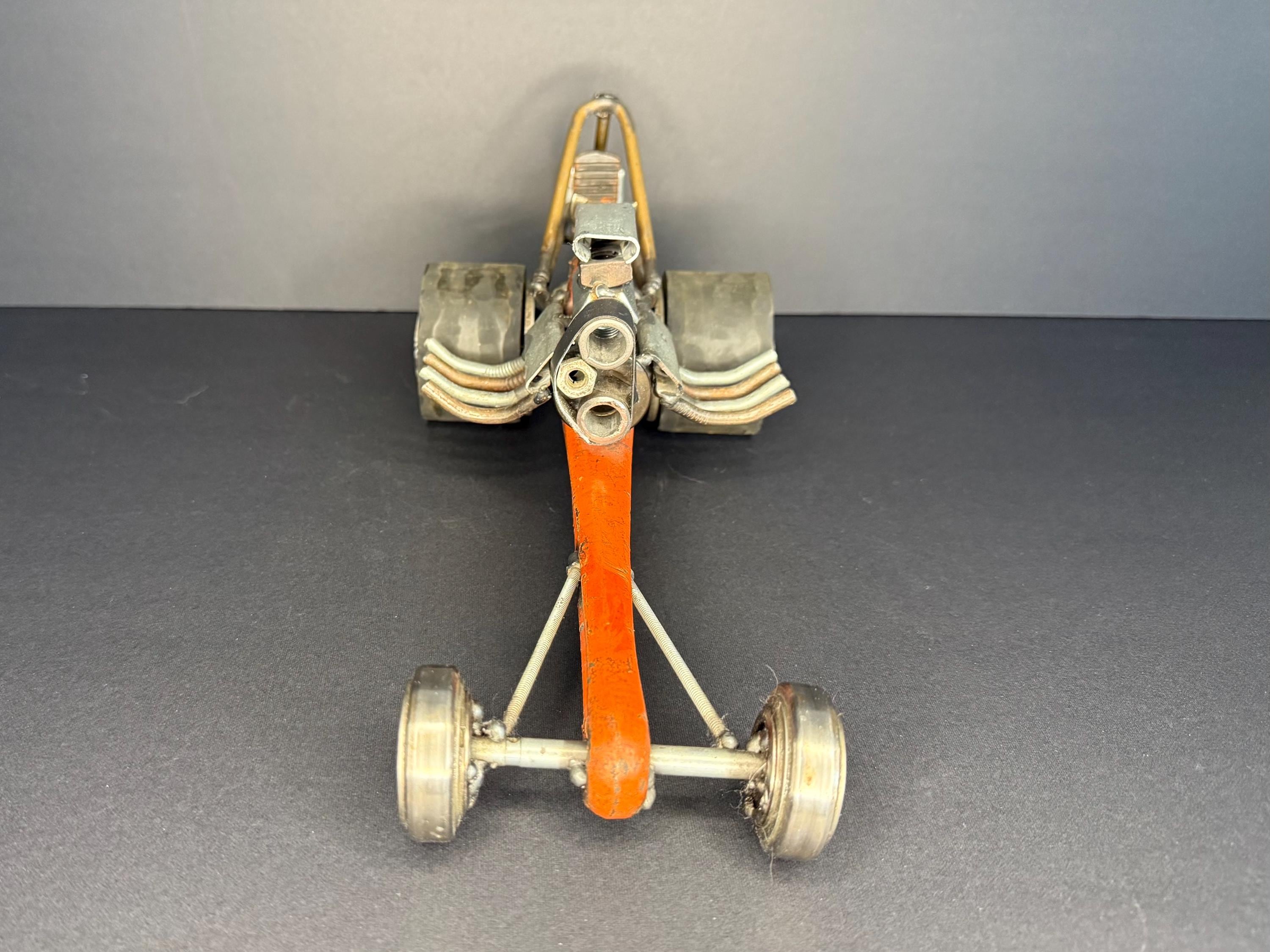 Dragster Handmade Metal Art - Etsy
