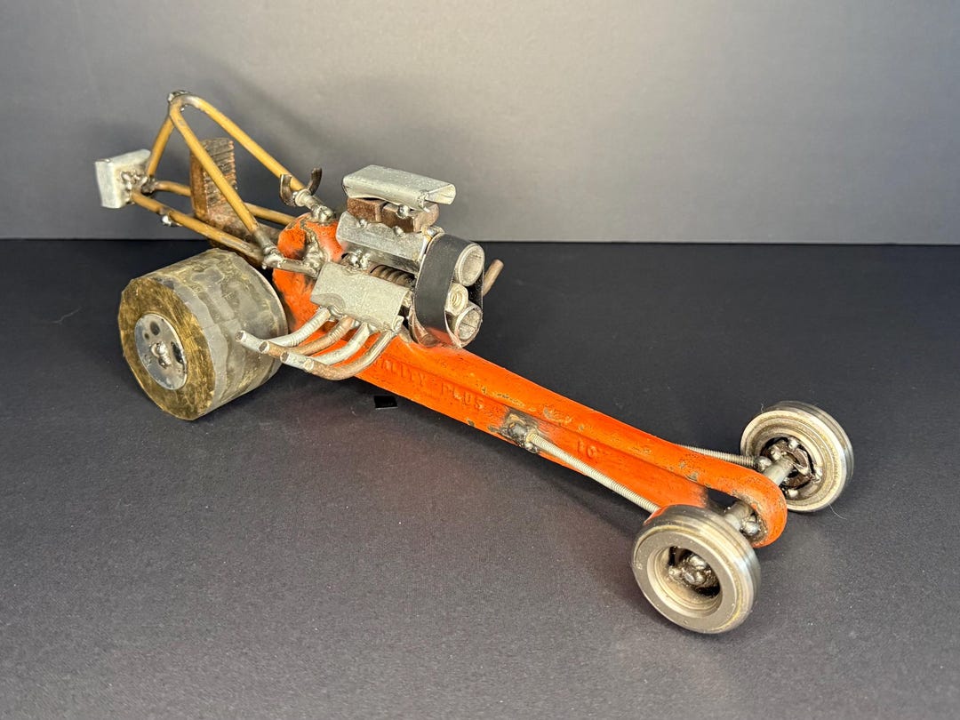 Dragster Handmade Metal Art - Etsy