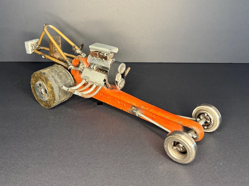 Dragster Handmade Metal Art - Etsy