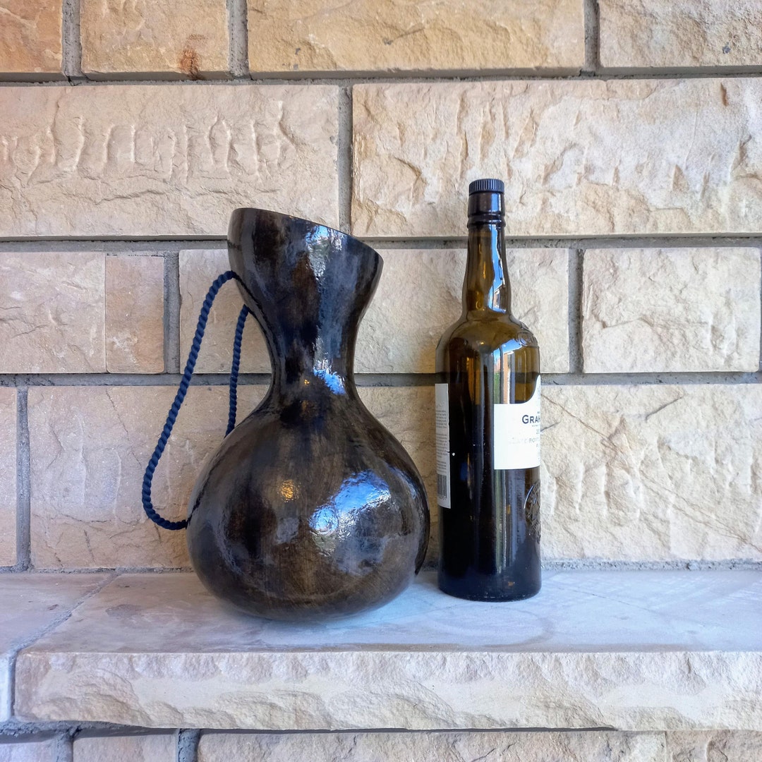 Black Polished Hawaiian Ipu Music Instrument, Drumming Instruments ...