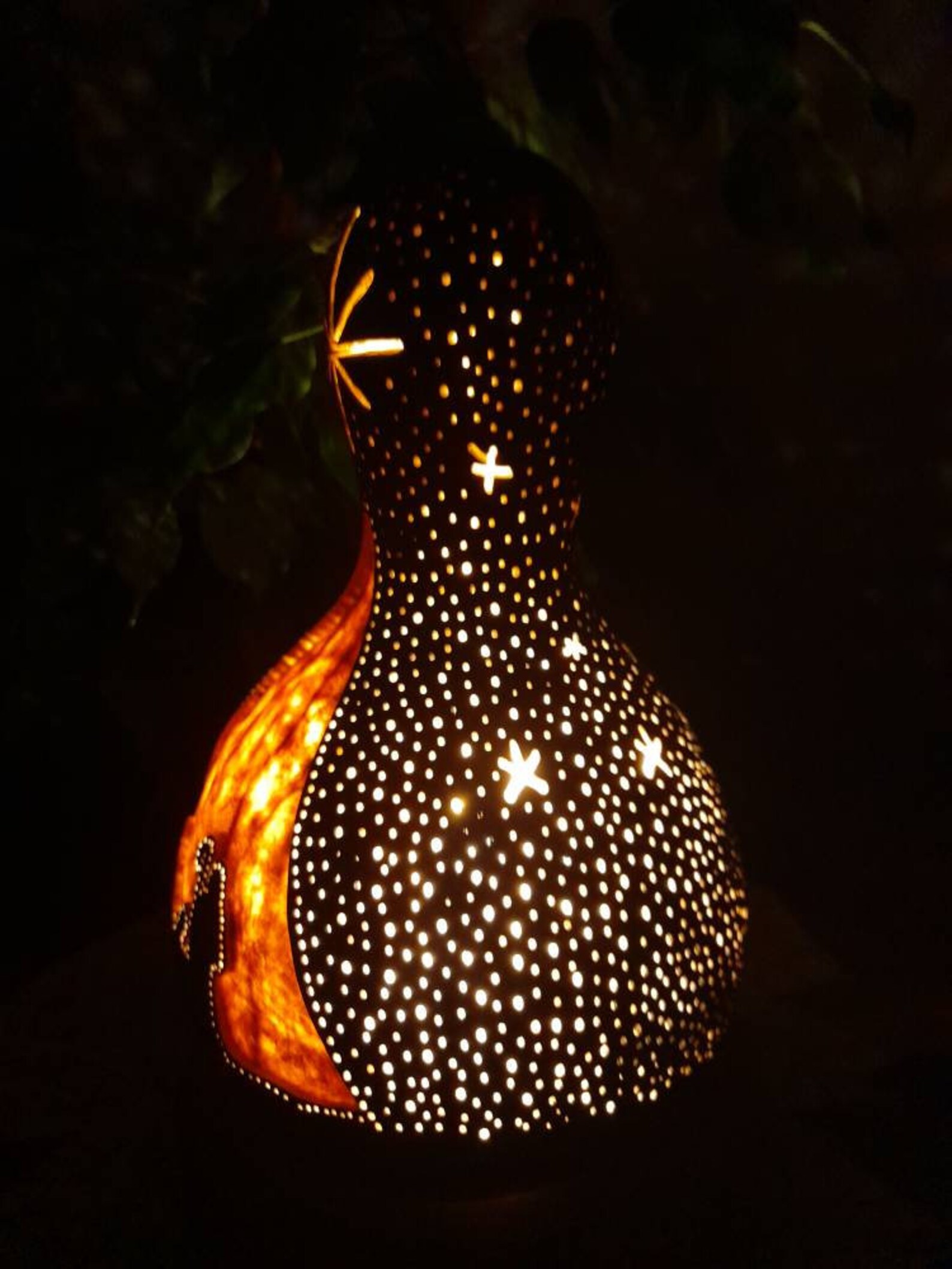 Nativity Scene Inspiration Gourd Lamp, Nativity of Jesus, Thanksgiving ...
