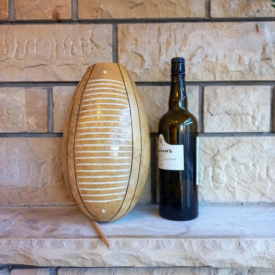Handmade Gourd Guiro: Latin Percussion Rhythm Instrument - Etsy