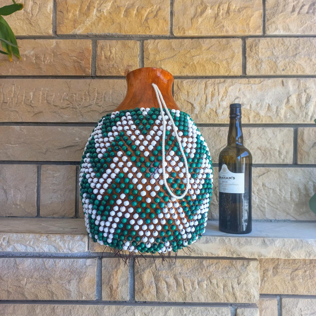 Large Shekere Netted Gourd Rattle, Rhythm Instrument, Percussion ...