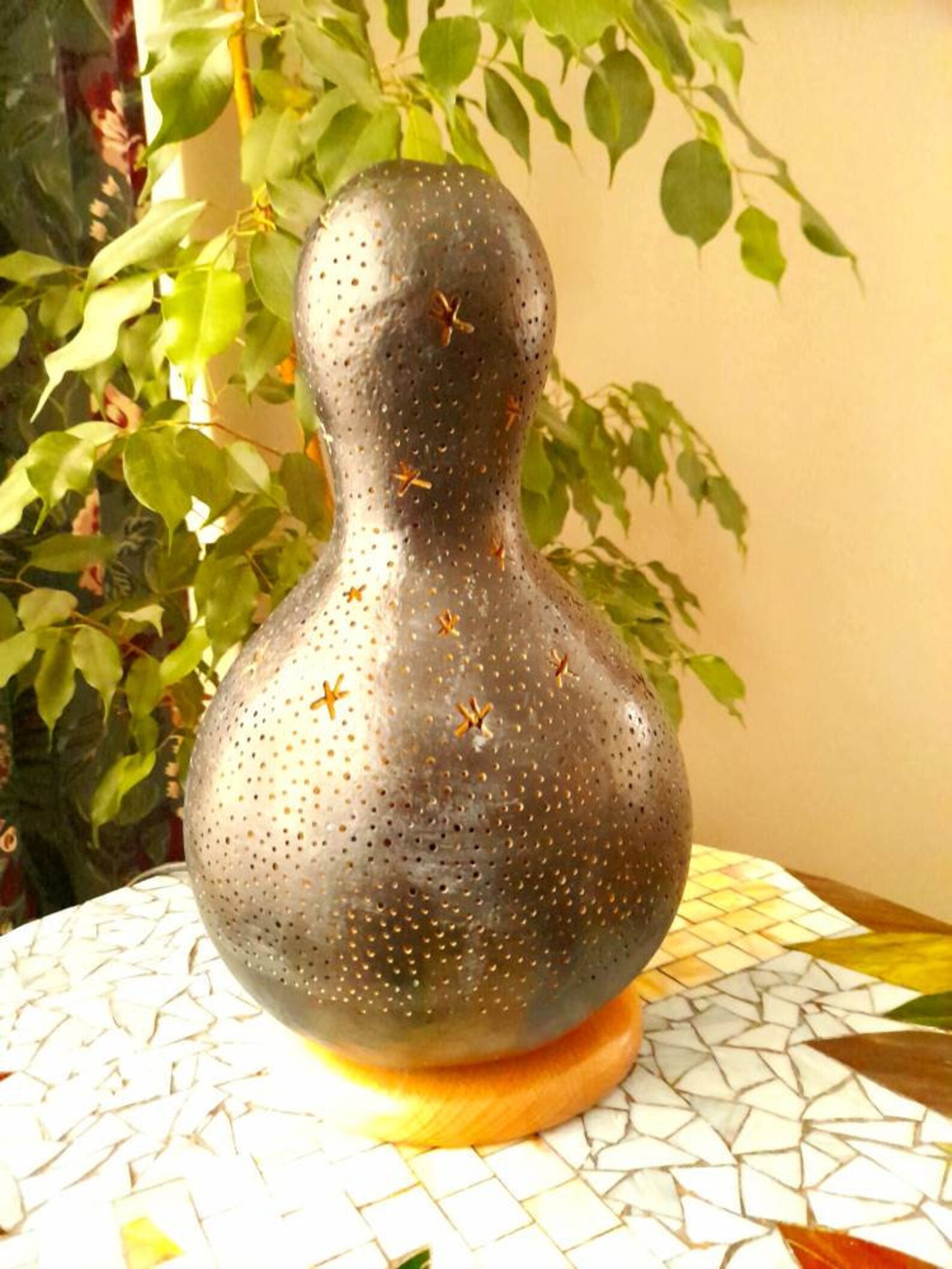 Nativity Scene Inspiration Gourd Lamp, Nativity of Jesus, Thanksgiving ...