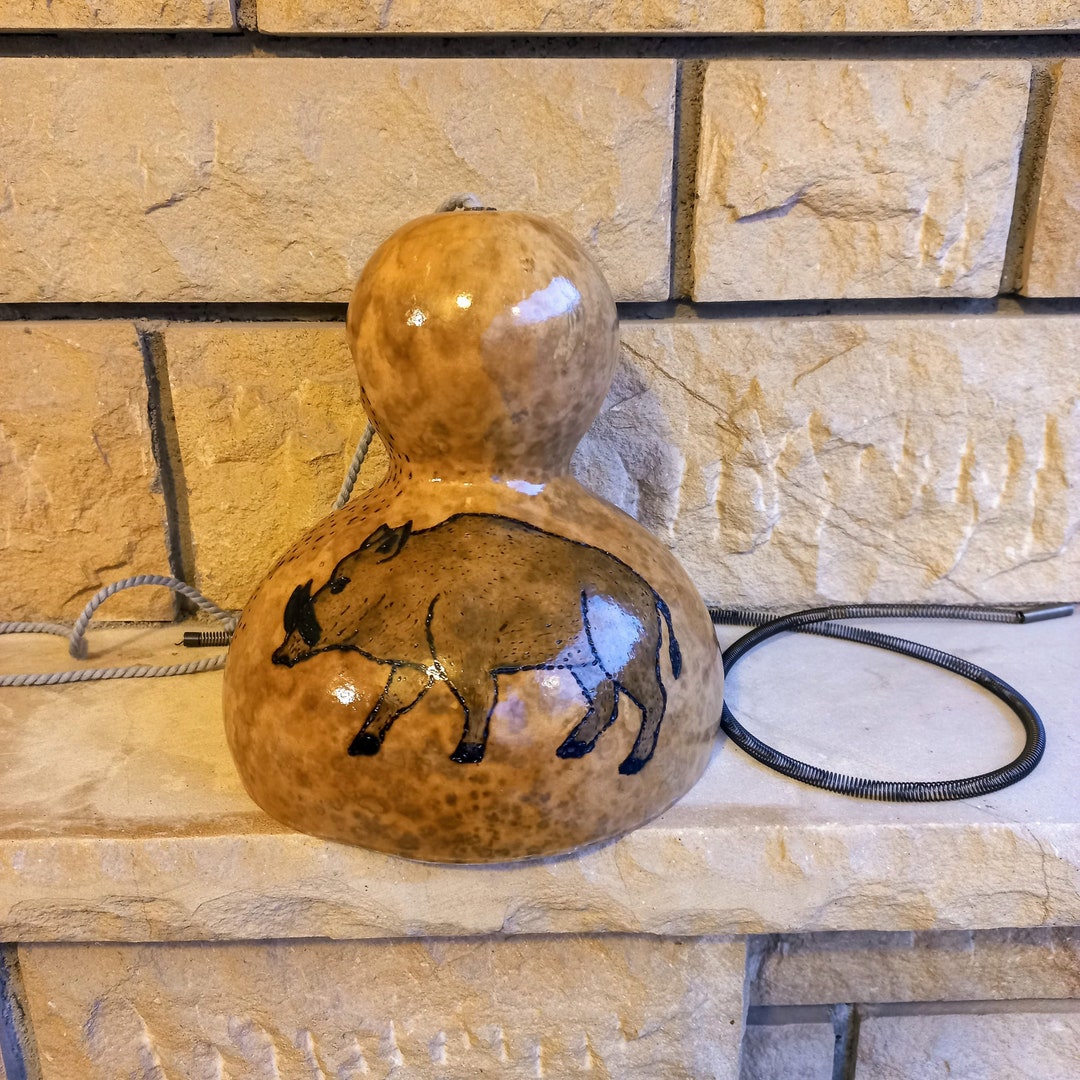 Wild Boar Thunder Gourd Drum, Thunder Sound Maker, Gift for Uncle ...