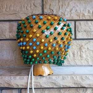 Beaded Gourd Shekere: Latin Percussion Rhythm Instrument - Etsy