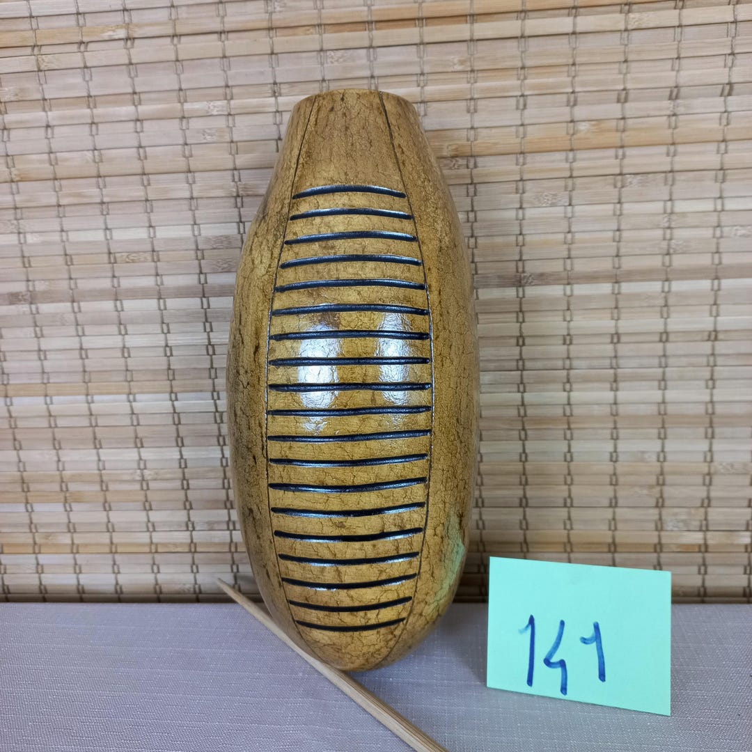 Black Gourd Guiro: Traditional Peruvian Rhythm Instrument - Etsy