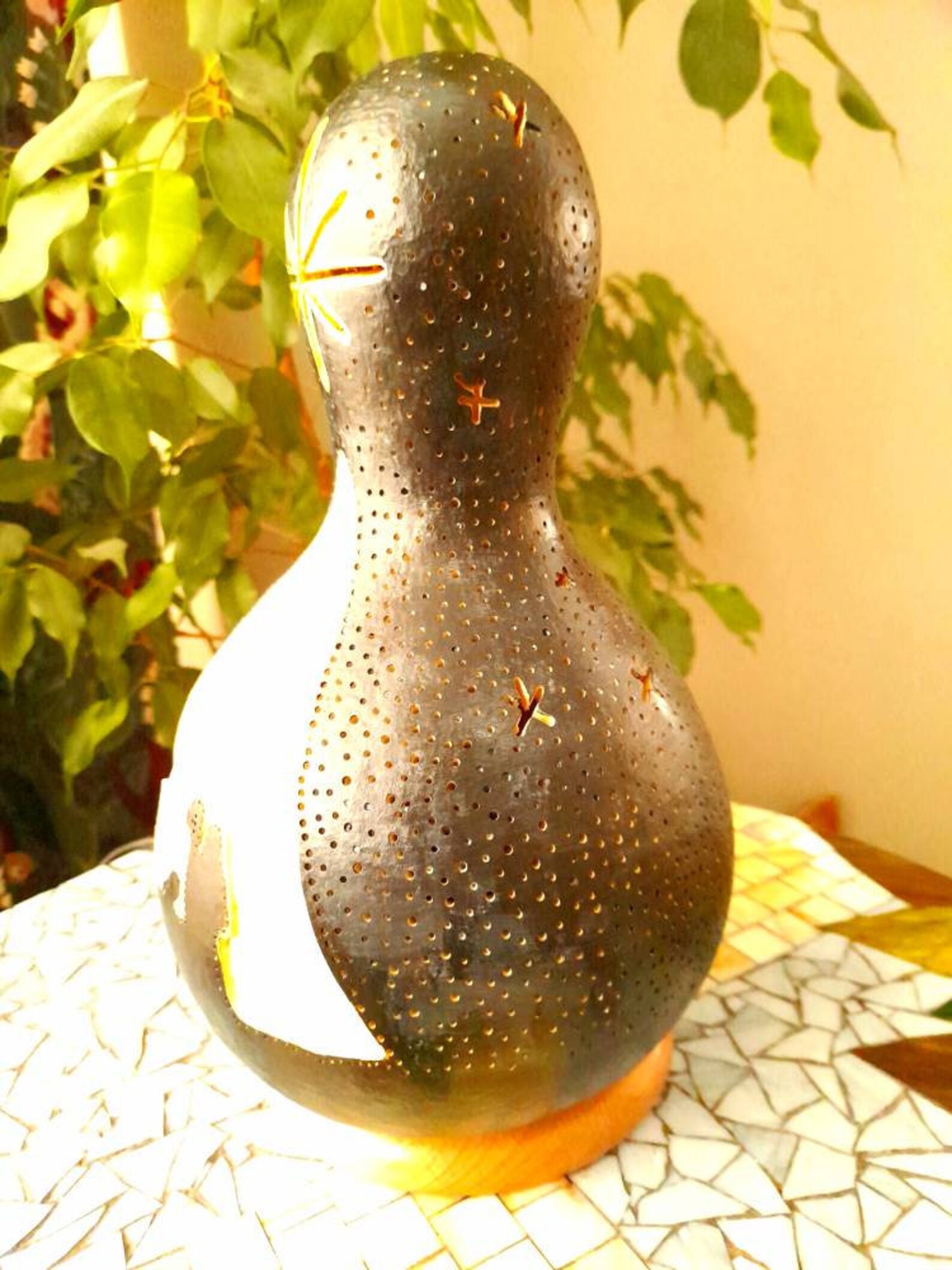 Nativity Scene Inspiration Gourd Lamp, Nativity of Jesus, Thanksgiving ...