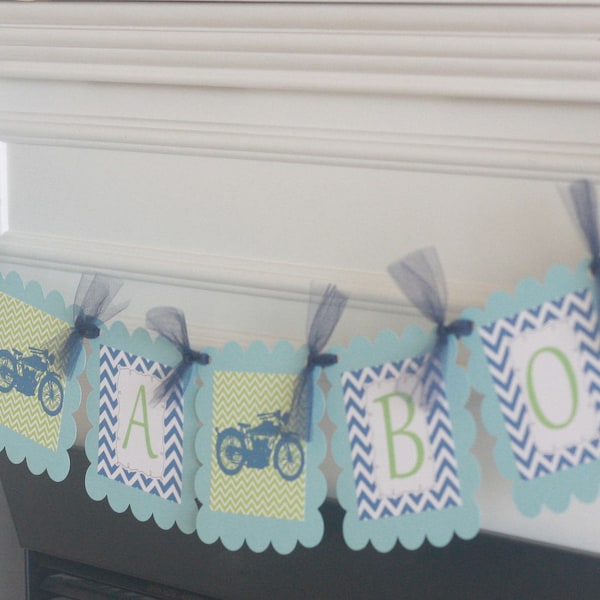 Motorcycle Baby Shower - Etsy