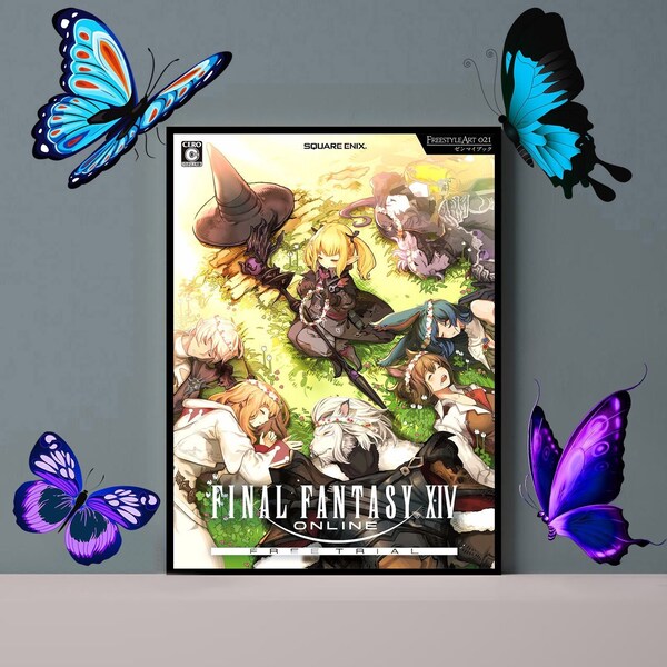 Final Fantasy Xiv Poster - Etsy