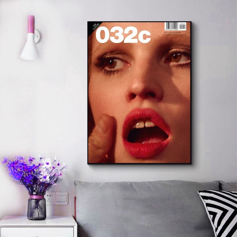 Lara Stone 032c Magazine Cover Poster Wall Arthome - Etsy