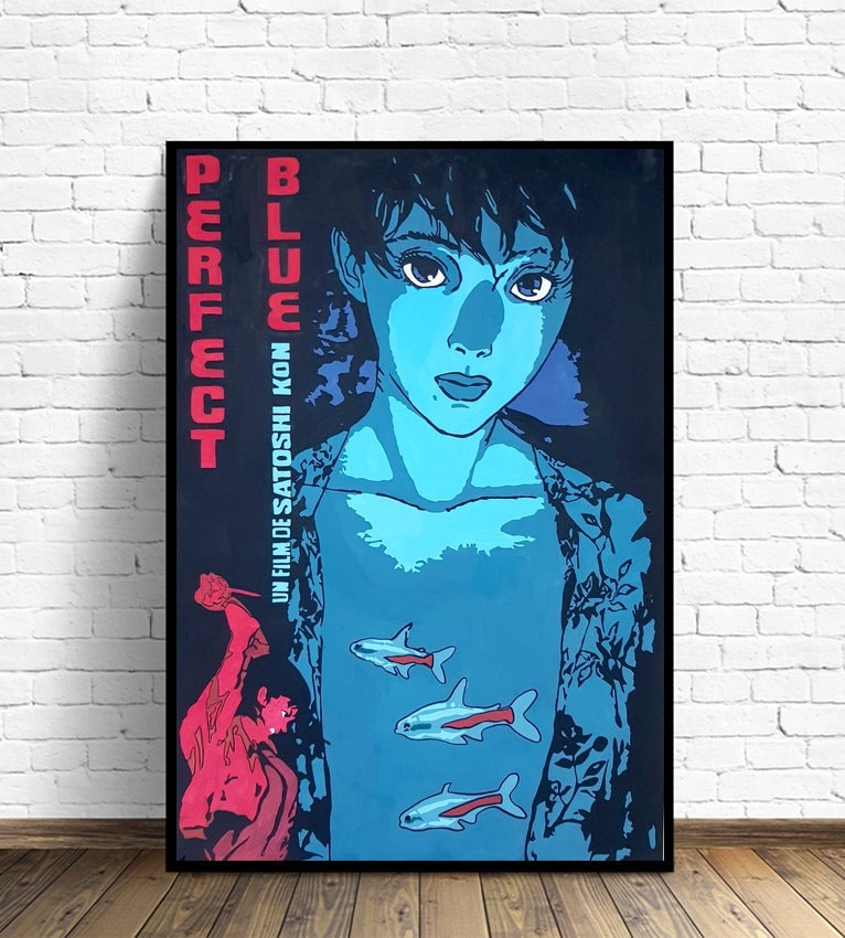 Perfect Blue Japanese Poster