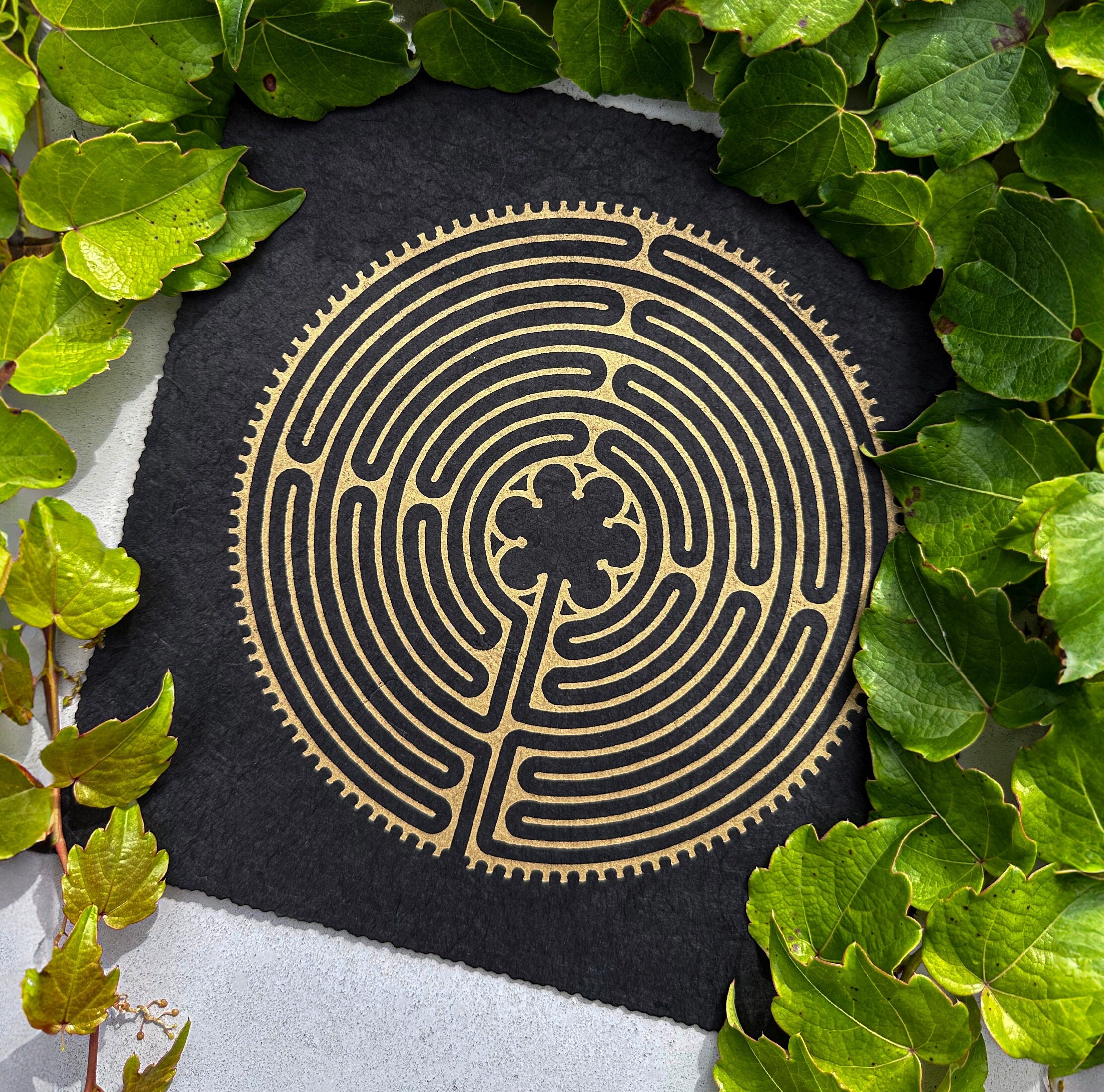 LABYRINTH of CHARTRES of Notre-dame Cathedral – 22 X 22 Cm – Symbol ...