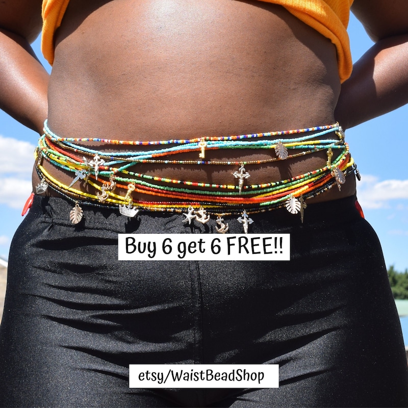 African Waist Beads - Etsy