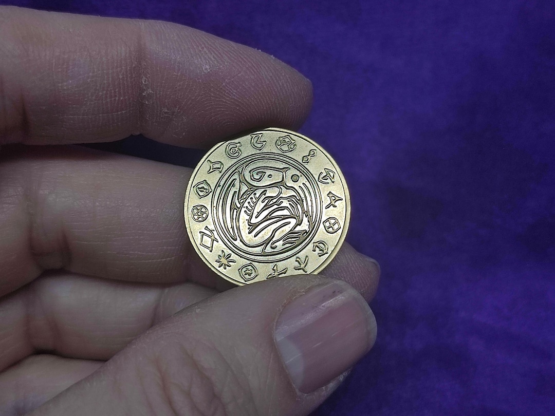 AR251 - Cthulhu Coin Minted by Hammer, Metal Coins, Collectible Coins ...