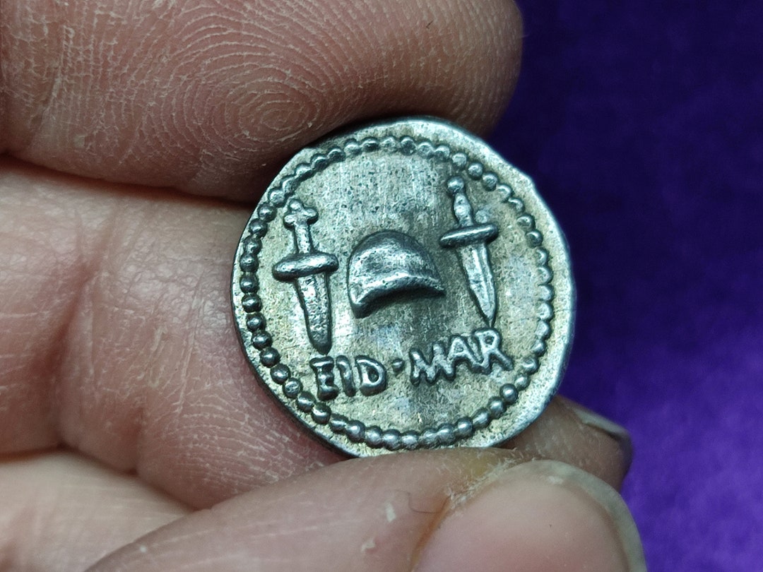 Coin of the Assassination of Julius Caesar Ides of March, Coin of the ...