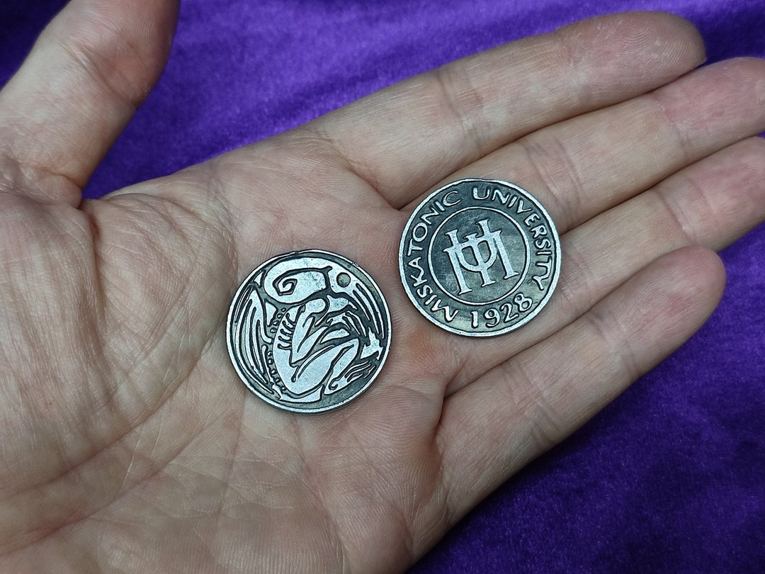 University of Miskatonic Cthulhu Coin, University of Miskatonic Coin ...