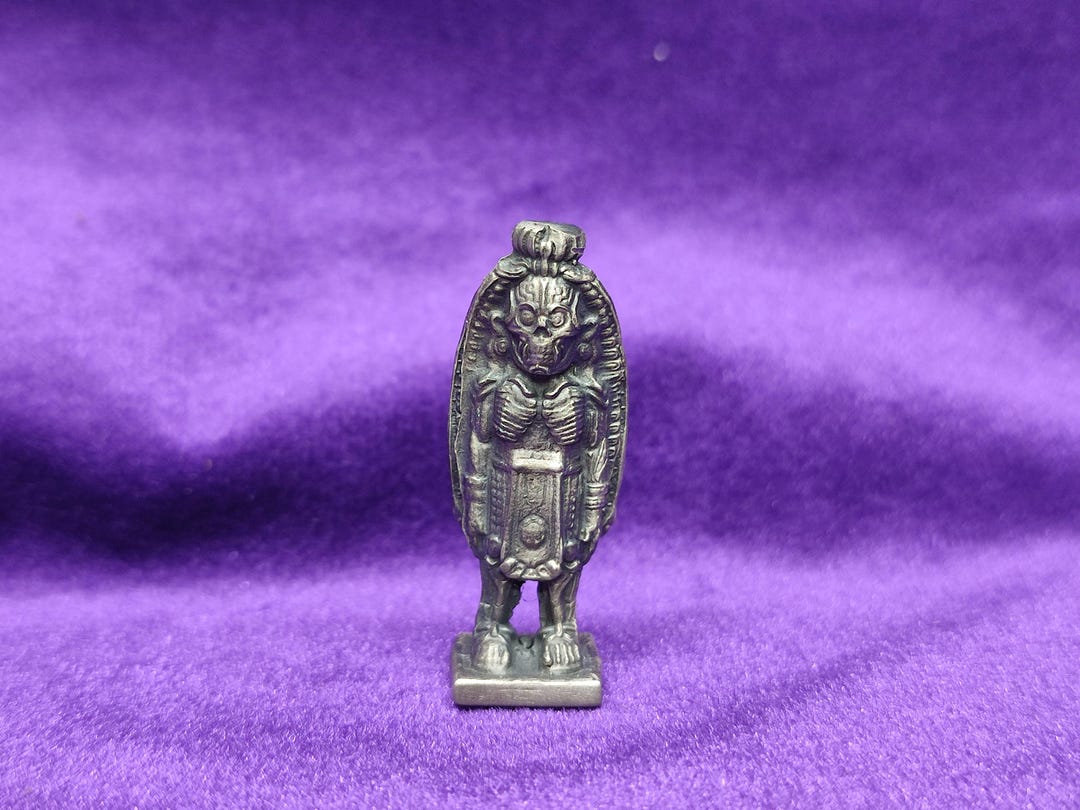 God of Death Amulet in 925 Sterling Silver, Lovecraft, Miskatonic ...