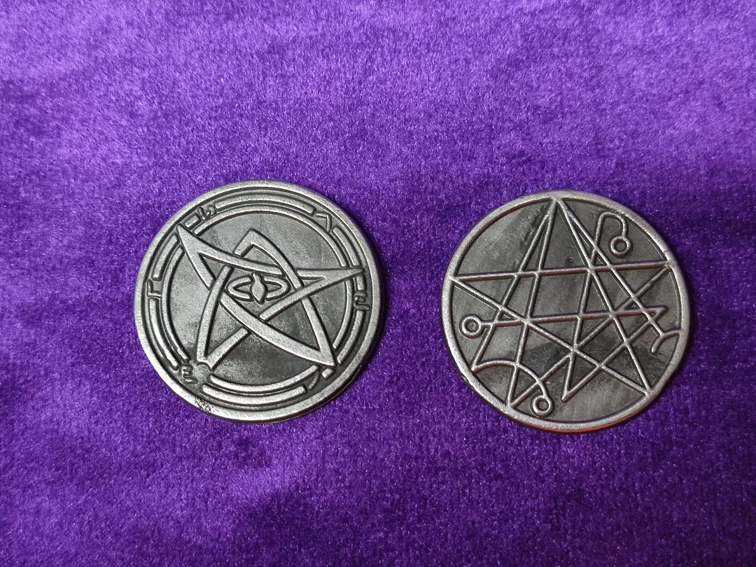 Cthulhu Primal Protection Coin, Cthulhu Primal Protection Coin, Metal ...