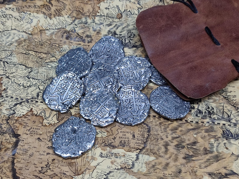 AR188 - 8 Reales Potosí Macuquina Coin, 8 Reales Potosí Macuquina Coin ...