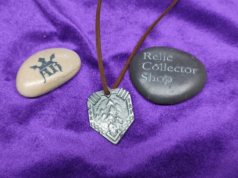 Dwarf Necklace | Handmade Dwarven Pendant | Rune Jewelry | Fantasy ...