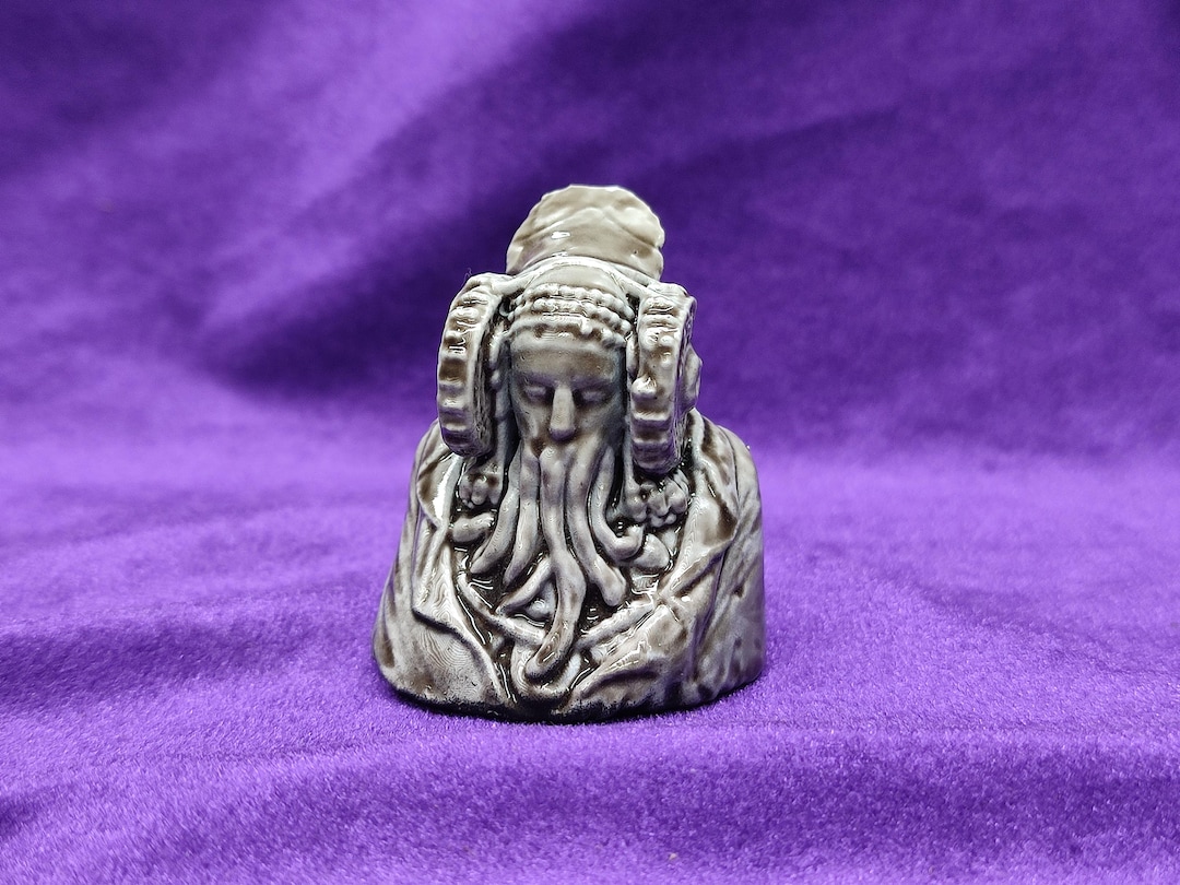 Elche Cthulhu – Cthulhu Figure 3–4cm in Jade Effect Green Resin ...