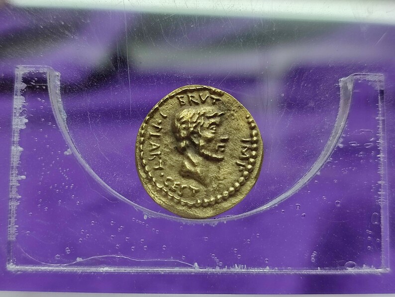 AR174 - Coin of the Assassination of Julius Caesar, Ides of March Gold ...